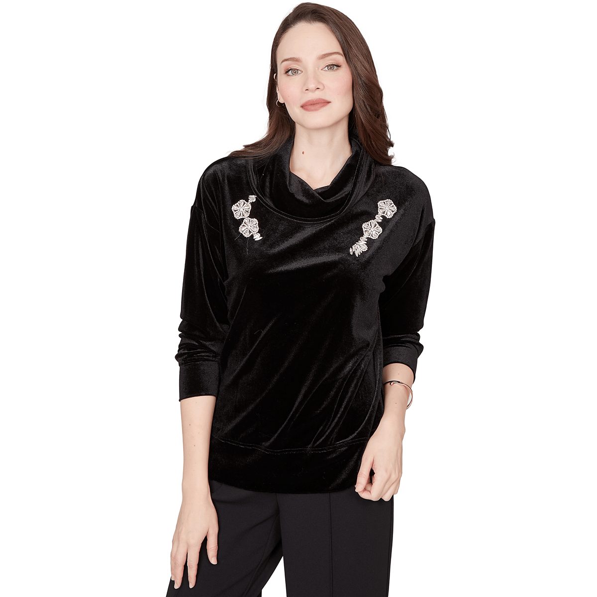 Click here for Plus Size Skyes the Limit Its A Party Rhinestone V... prices