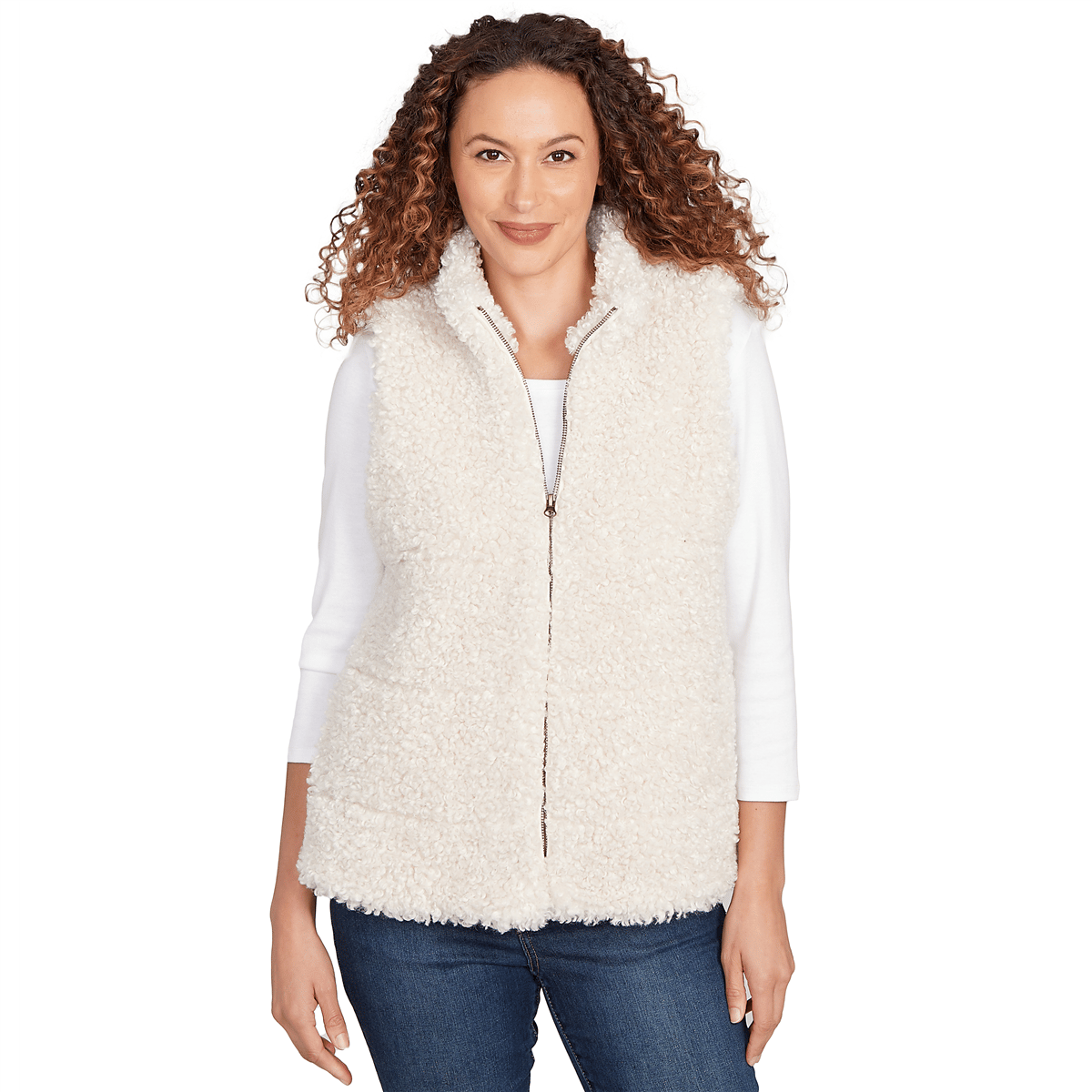 Click here for Womens Skyes the Limit By Invitation Zip Up Faux F... prices