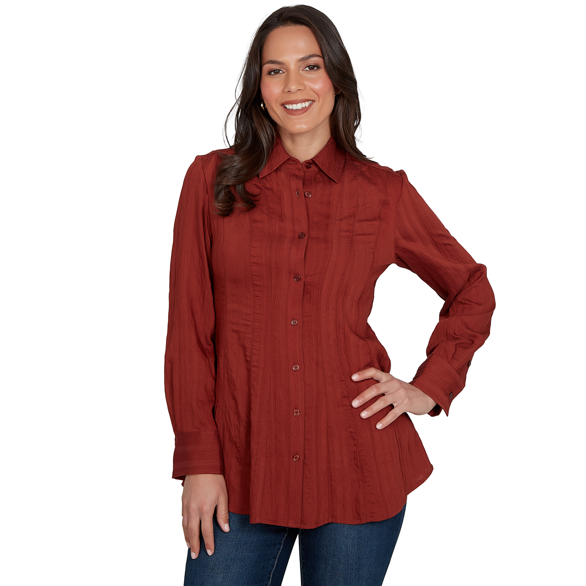 Click here for Womens Skyes the Limit Urban Heirloom Button Down... prices