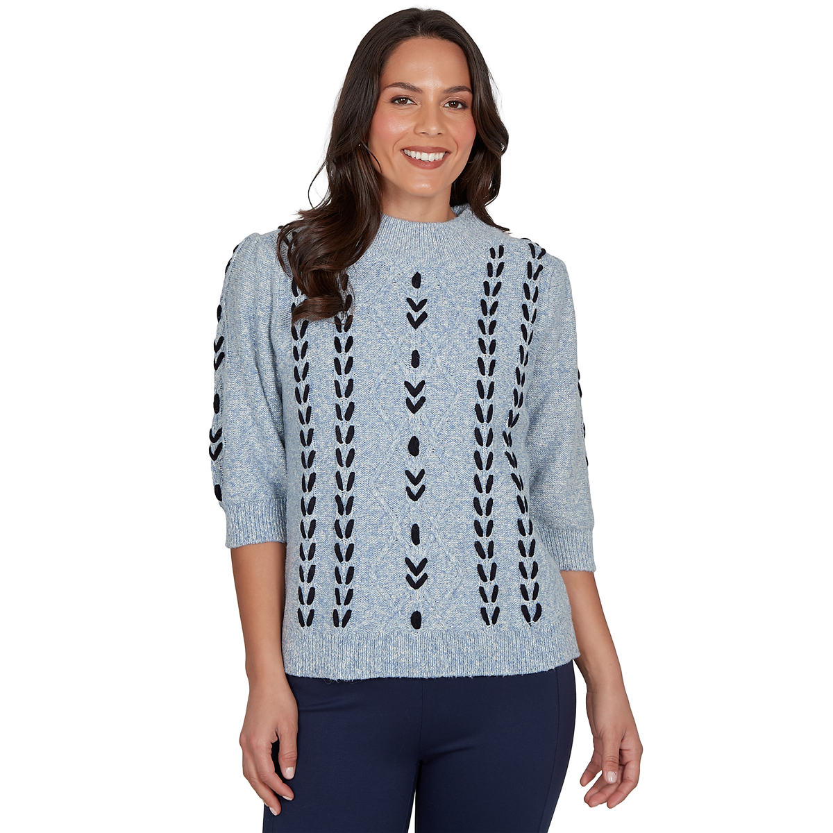 Click here for Petite Skyes the Limit Urban Heirloom Cable Knit S... prices