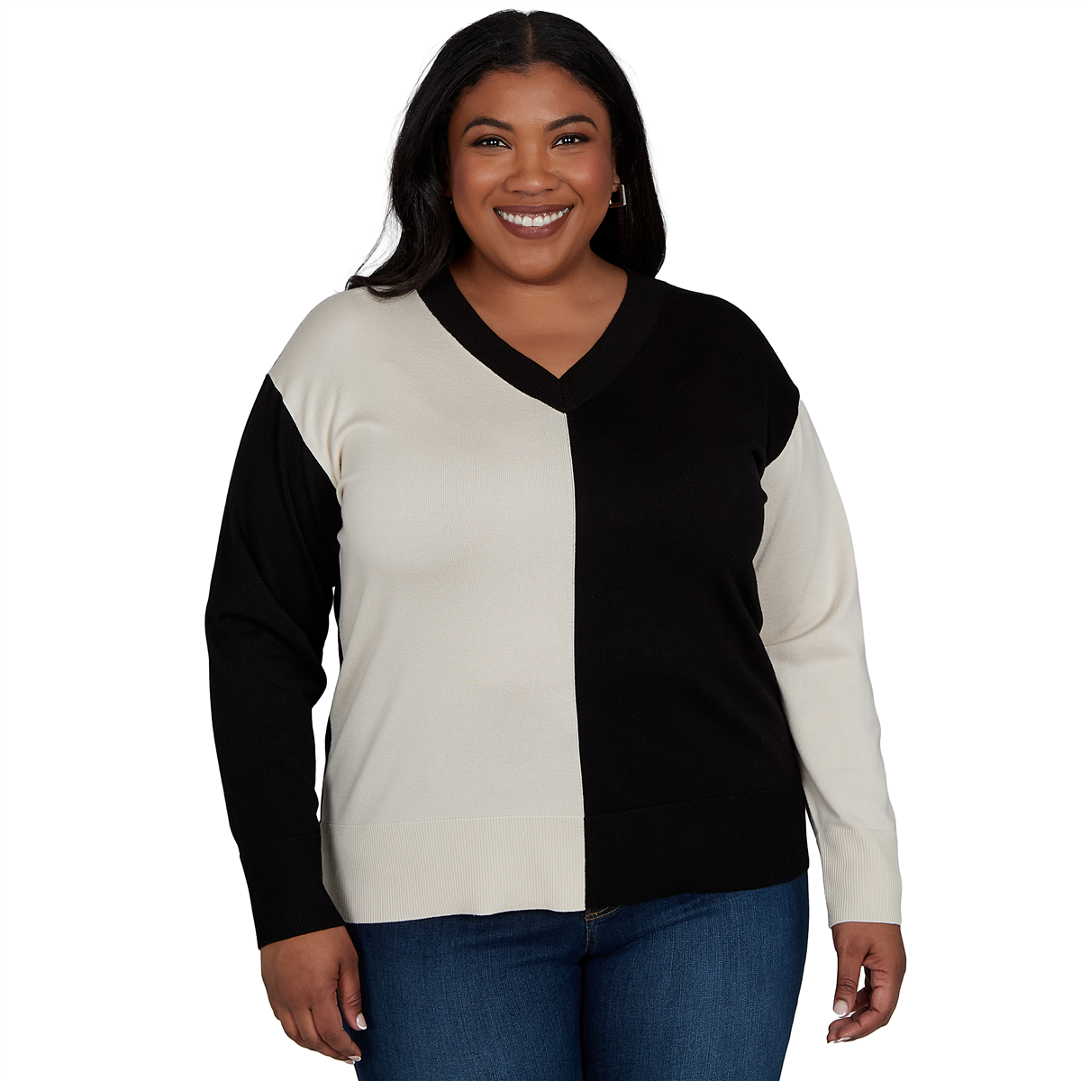 Click here for Plus Size Skyes the Limit Signature Sweaters Color... prices
