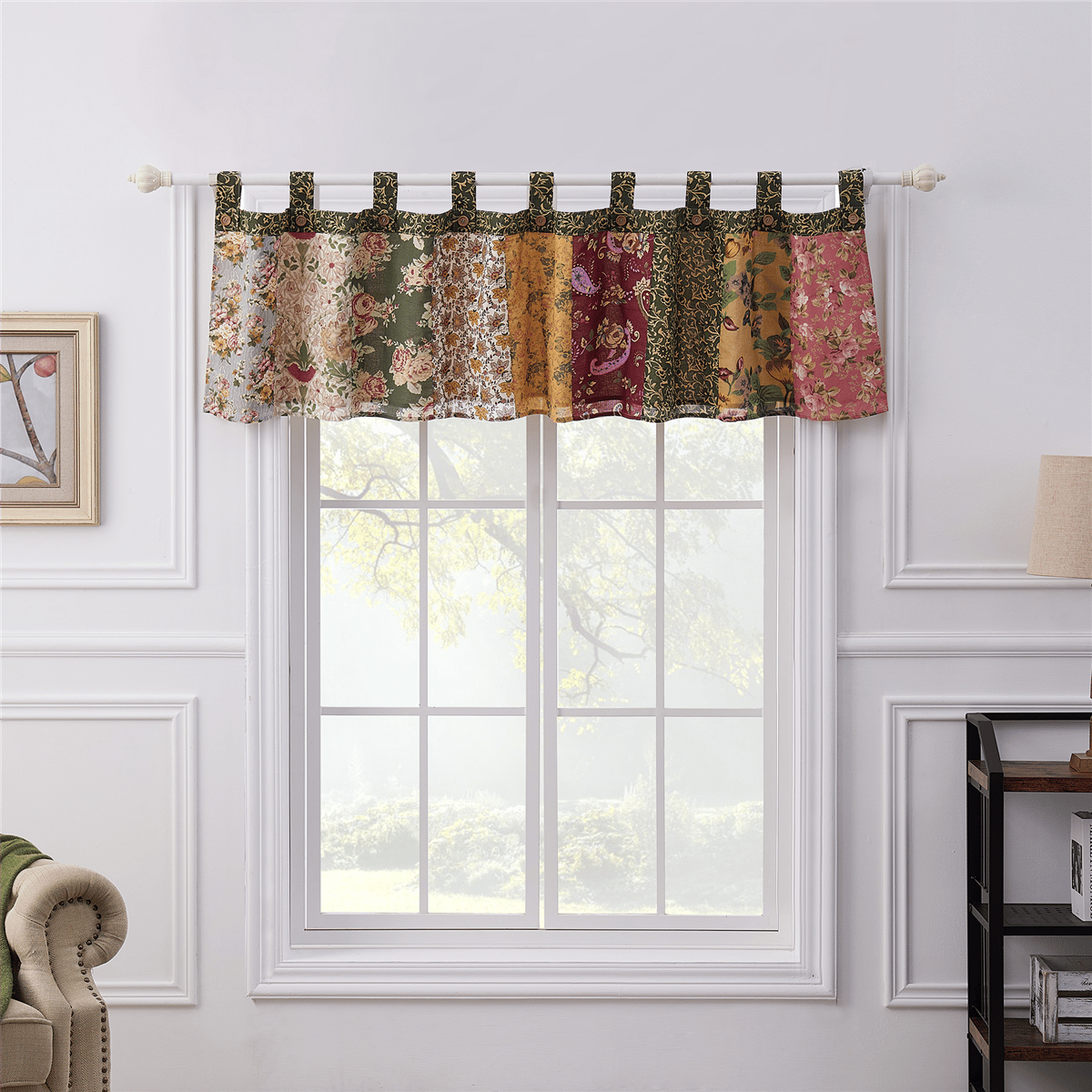 Click here for Greenland Home Fashions(tm) Antique Chic Valance -... prices