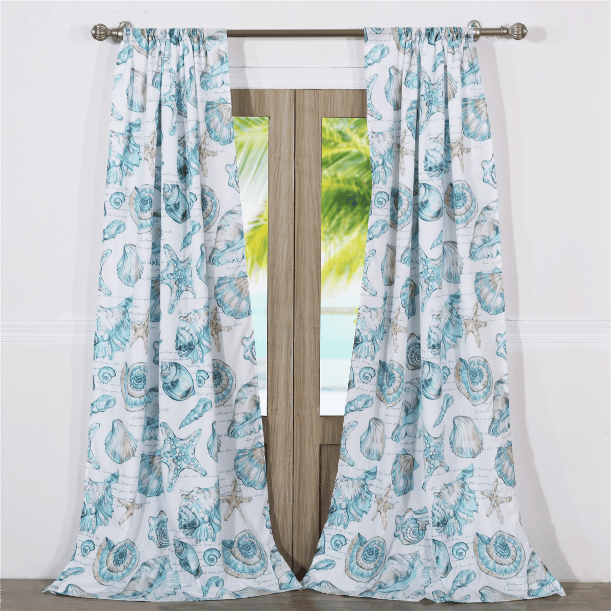 Click here for Greenland Home Fashions(tm) Cruz 2pc. Curtain Pane... prices