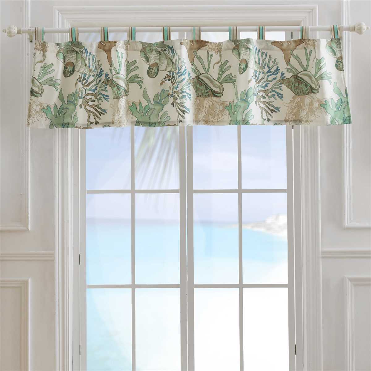 Click here for Greenland Home Fashions(tm) Atlantis Valance - 84x... prices