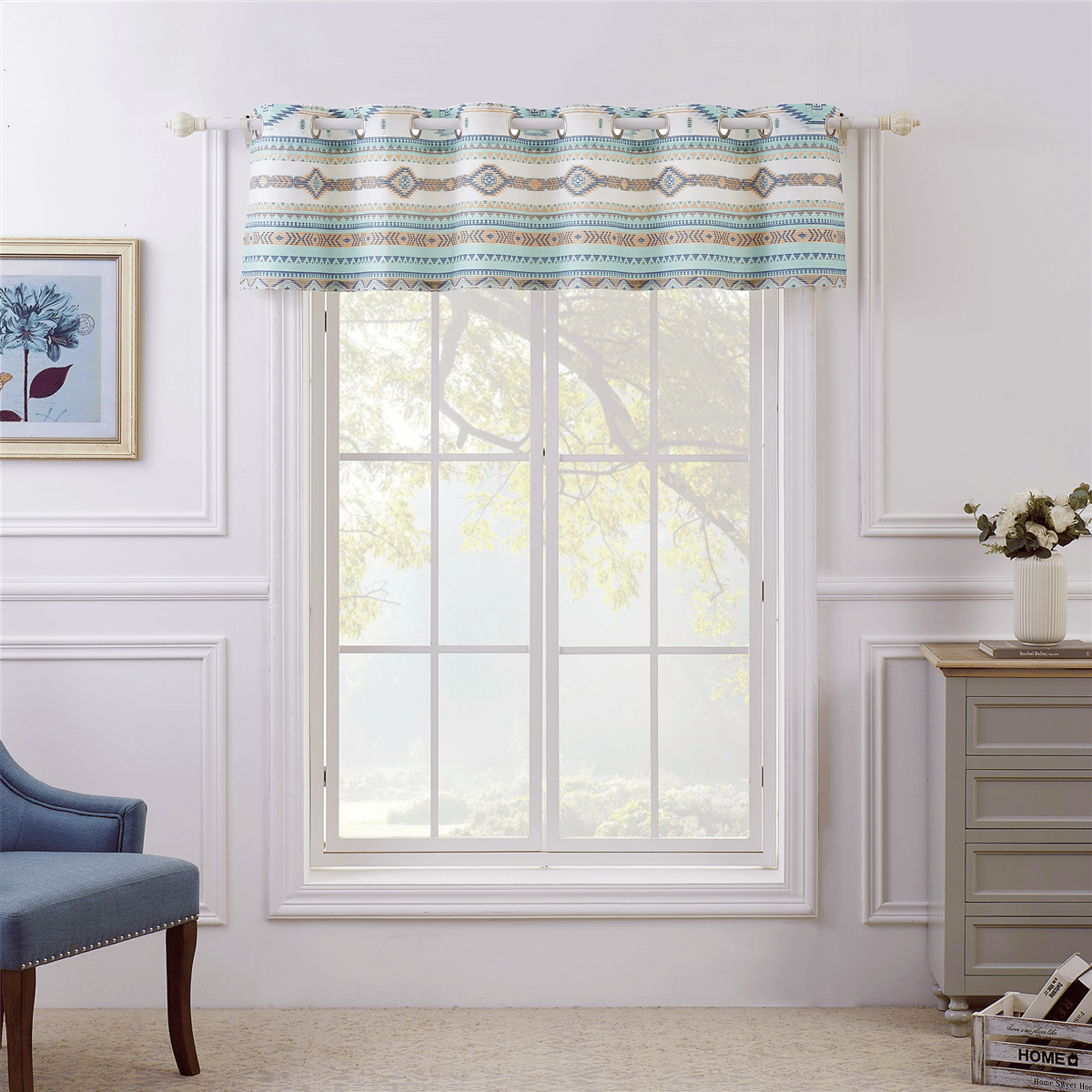 Click here for Greenland Home Fashions(tm) Phoenix Grommet Valanc... prices
