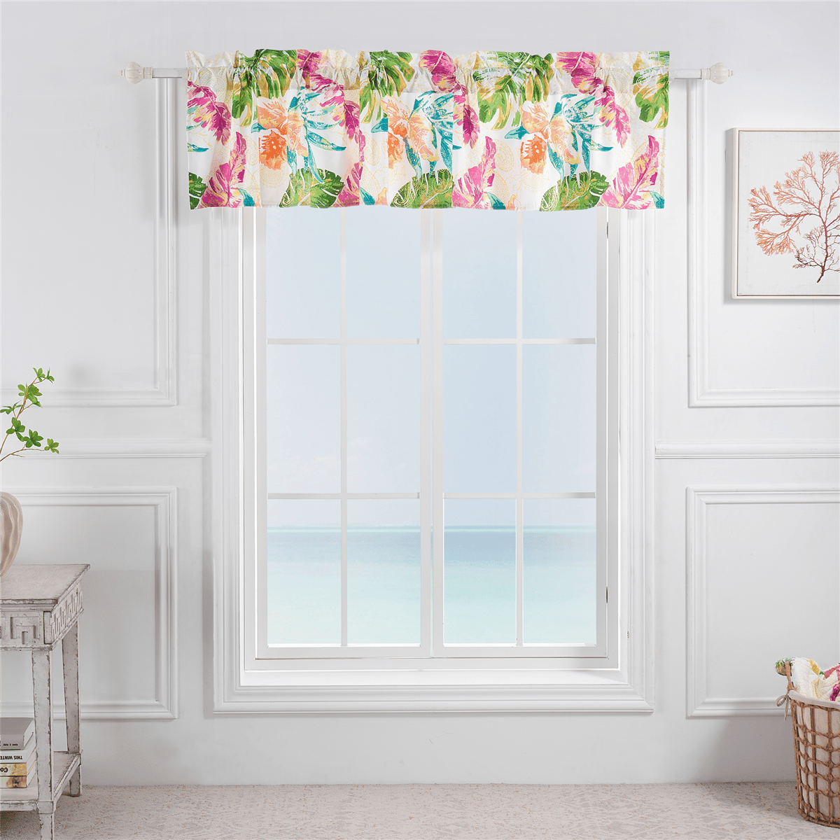 Click here for Greenland Home Fashions(tm) Tropics Valance - 84x1... prices