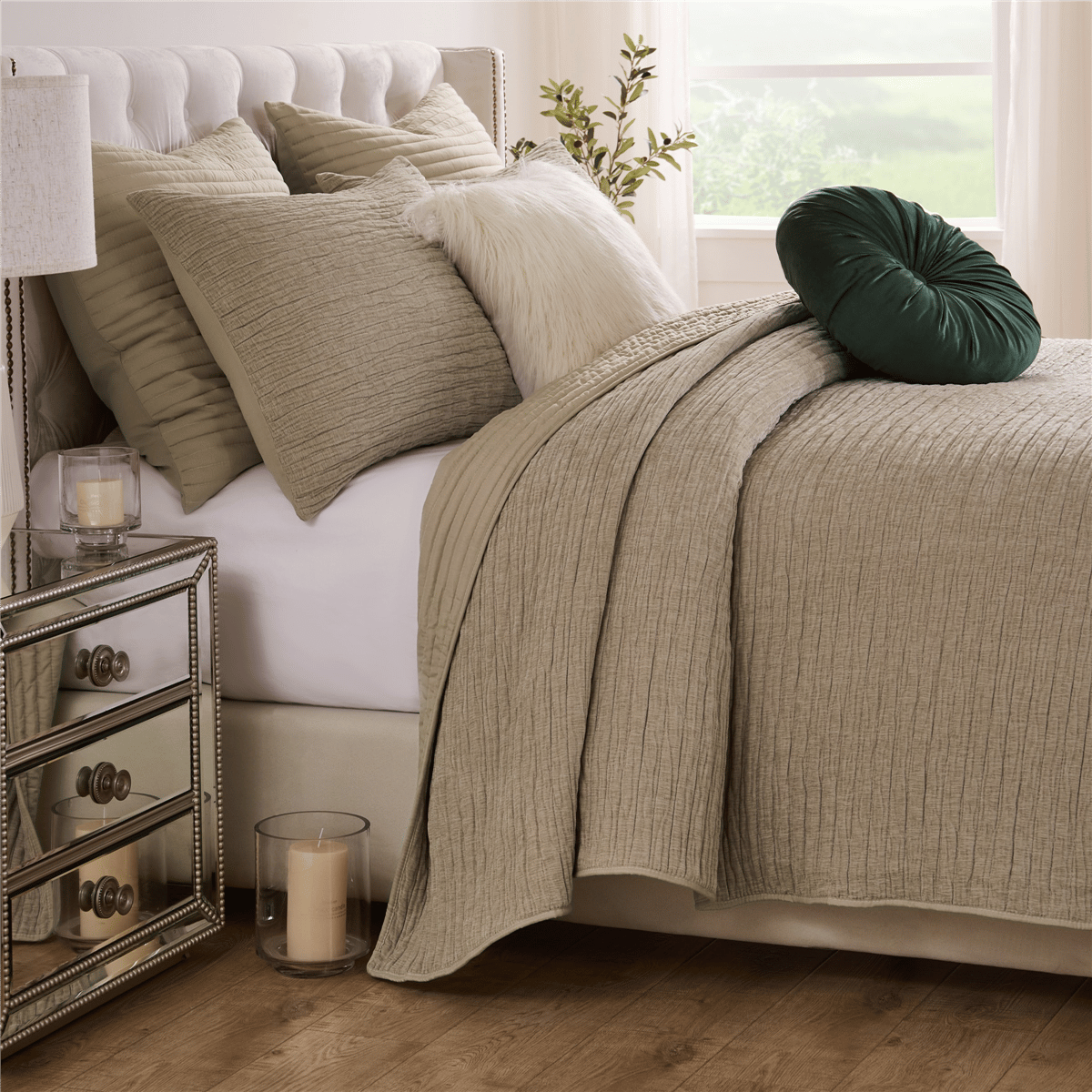 Click here for Greenland Home Fashions(tm) Velvet Crush Reversibl... prices