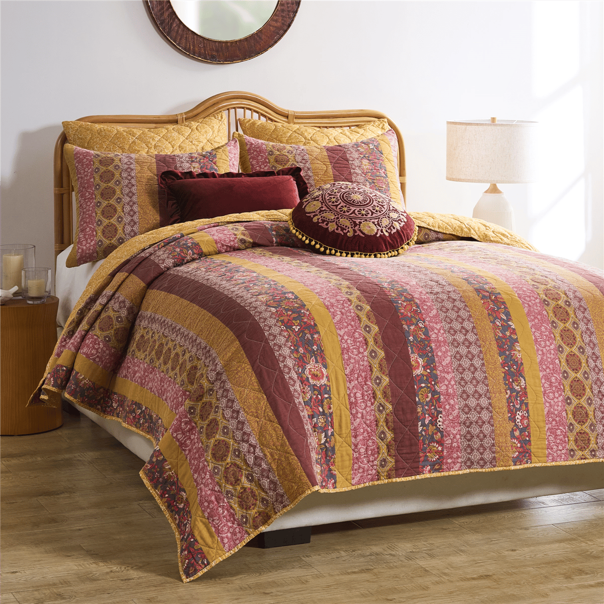 Click here for Greenland Home Fashions(tm) Vintage Patchwork Reve... prices
