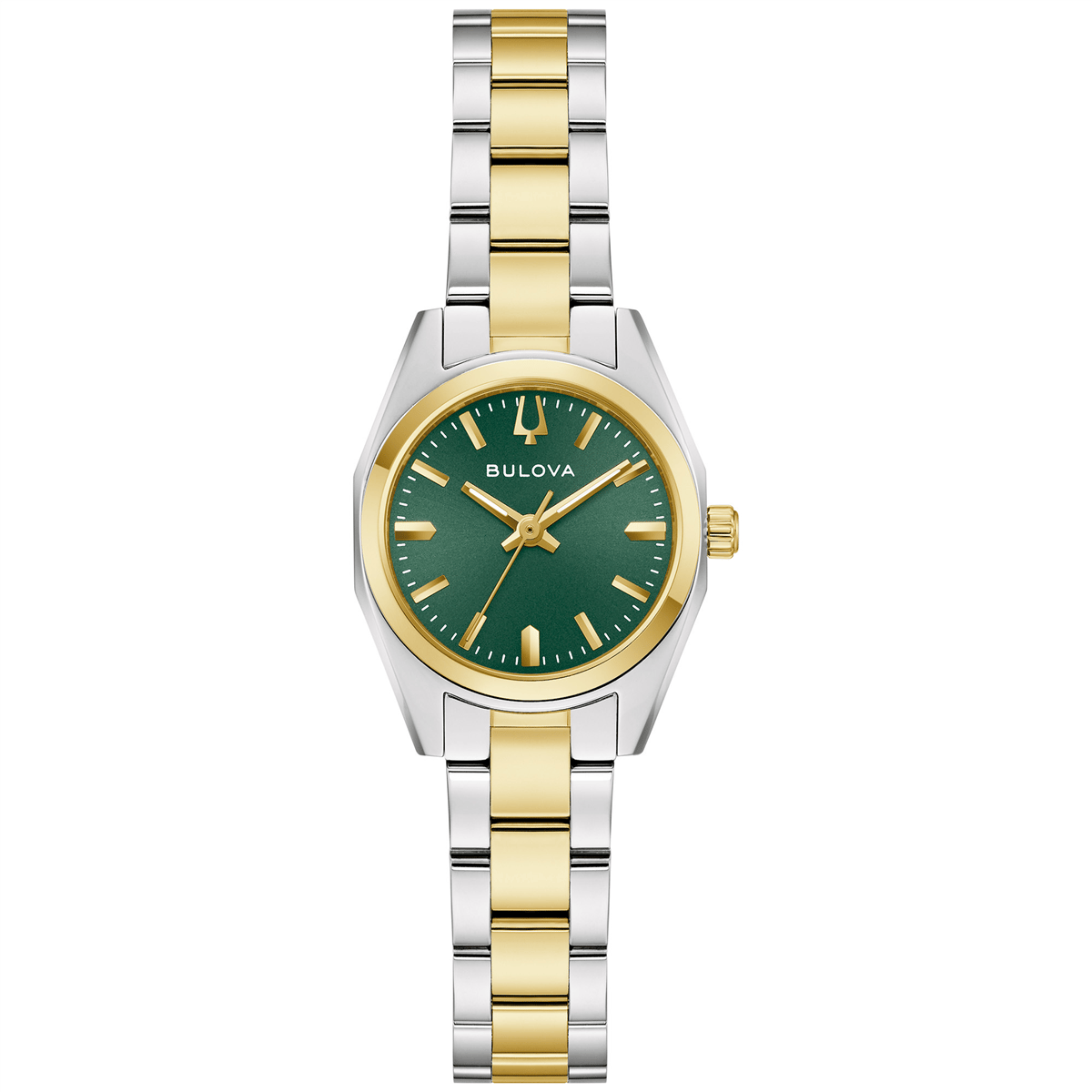Click here for Womens Bulova Marine Star Green Dial Bracelet Watc... prices