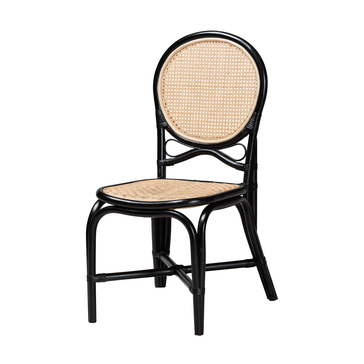 Click here for Baxton Studio Ayana Mid-Century Modern Two Tone Di... prices