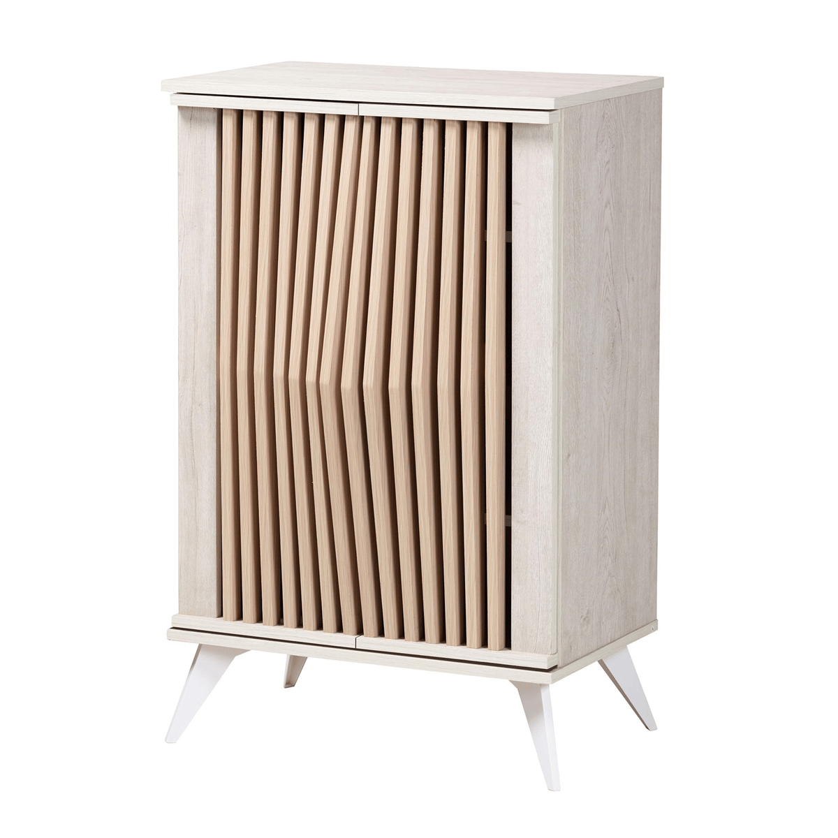 Click here for Baxton Studio Simona Mid-Century Modern 2 Door Sto... prices