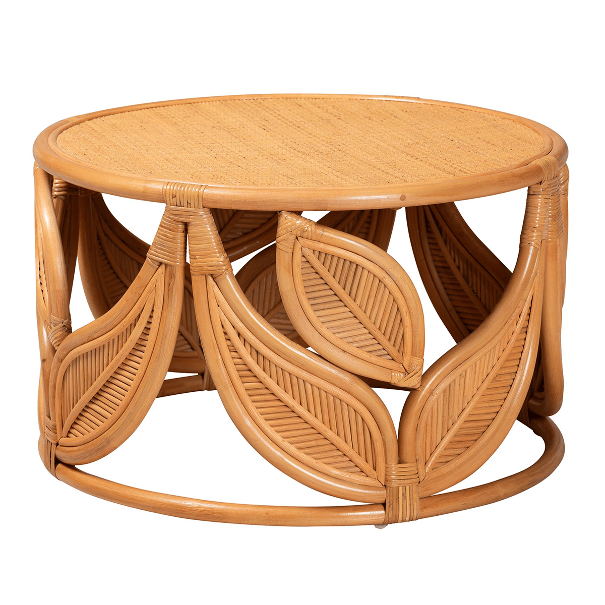 Raflesia Rattan Coffee Table  One Size  Brown