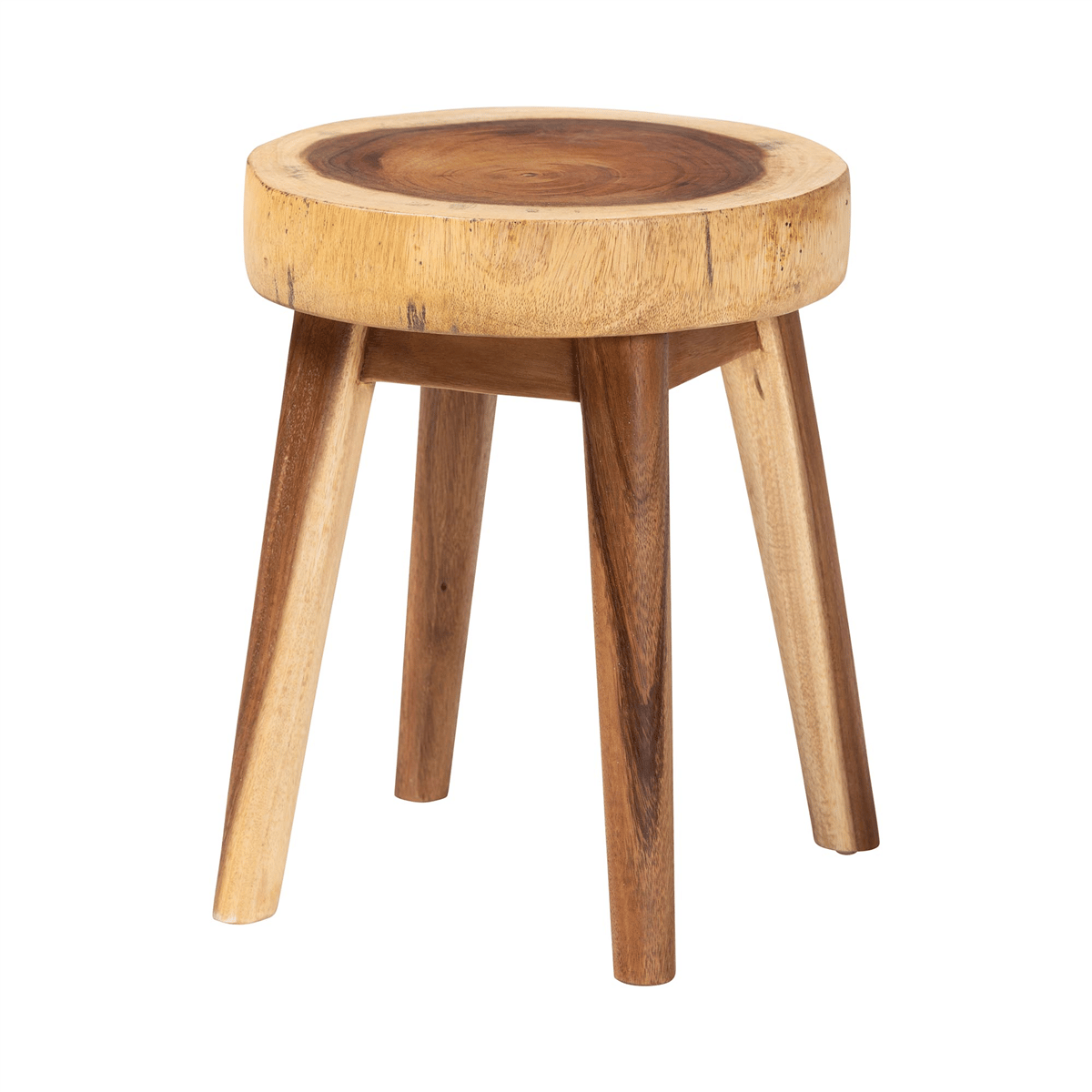 Click here for bali & pari Jia Suar Wood End Table - Handcrafted... prices
