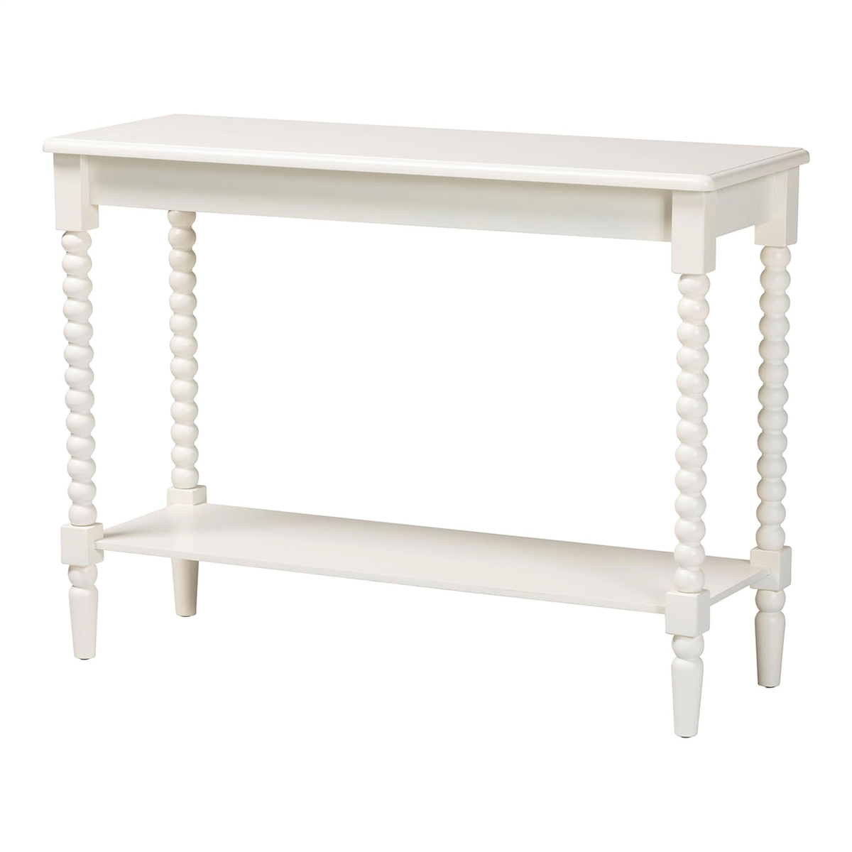 Click here for Baxton Studio Bayard Console Table with Bobbin Leg... prices