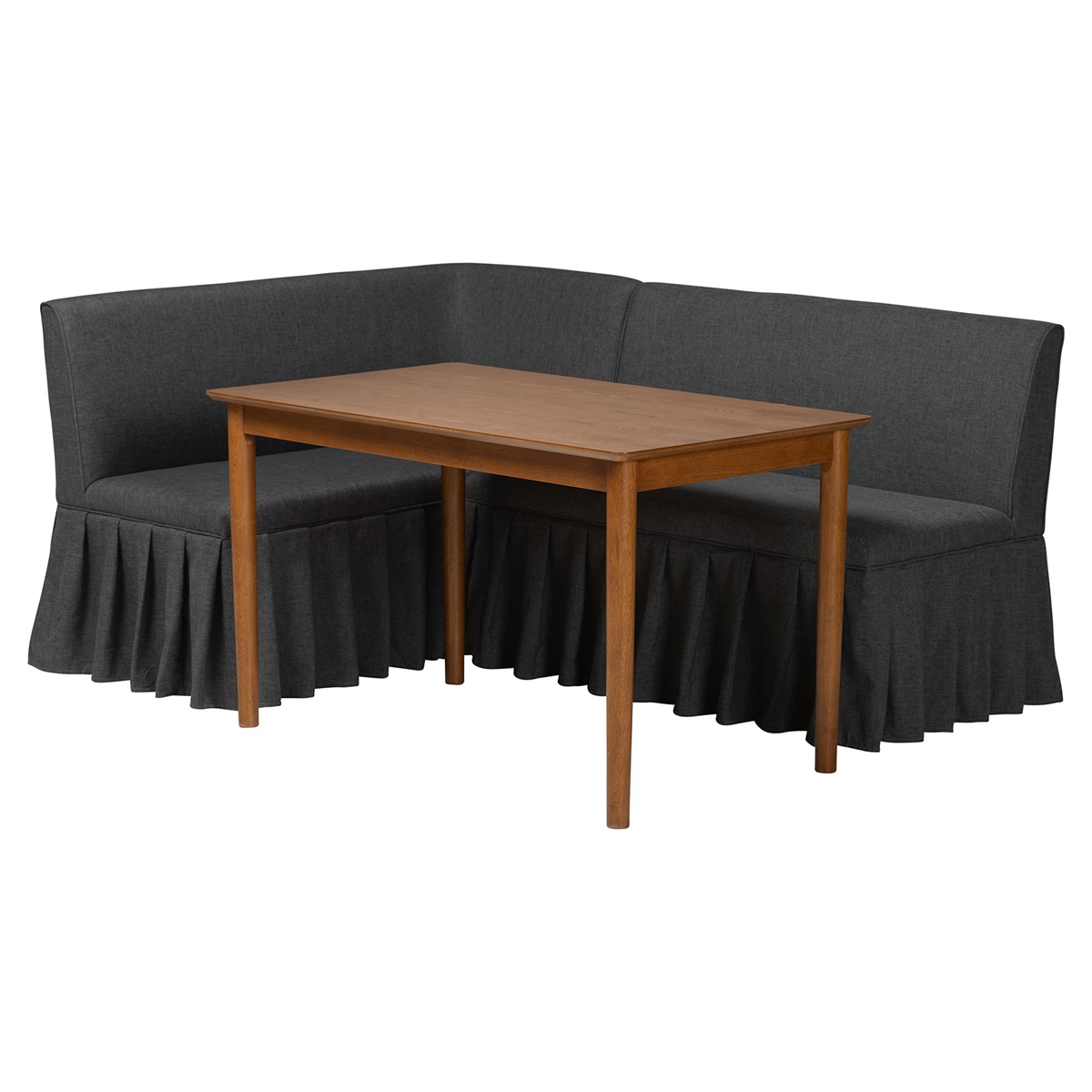 Click here for Baxton Studio Richard 3pc. Fabric Upholstered Dini... prices
