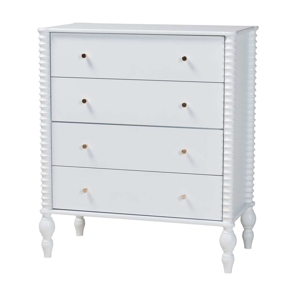 Click here for Baxton Studio Callison Spindle 4-Drawer Vertical C... prices