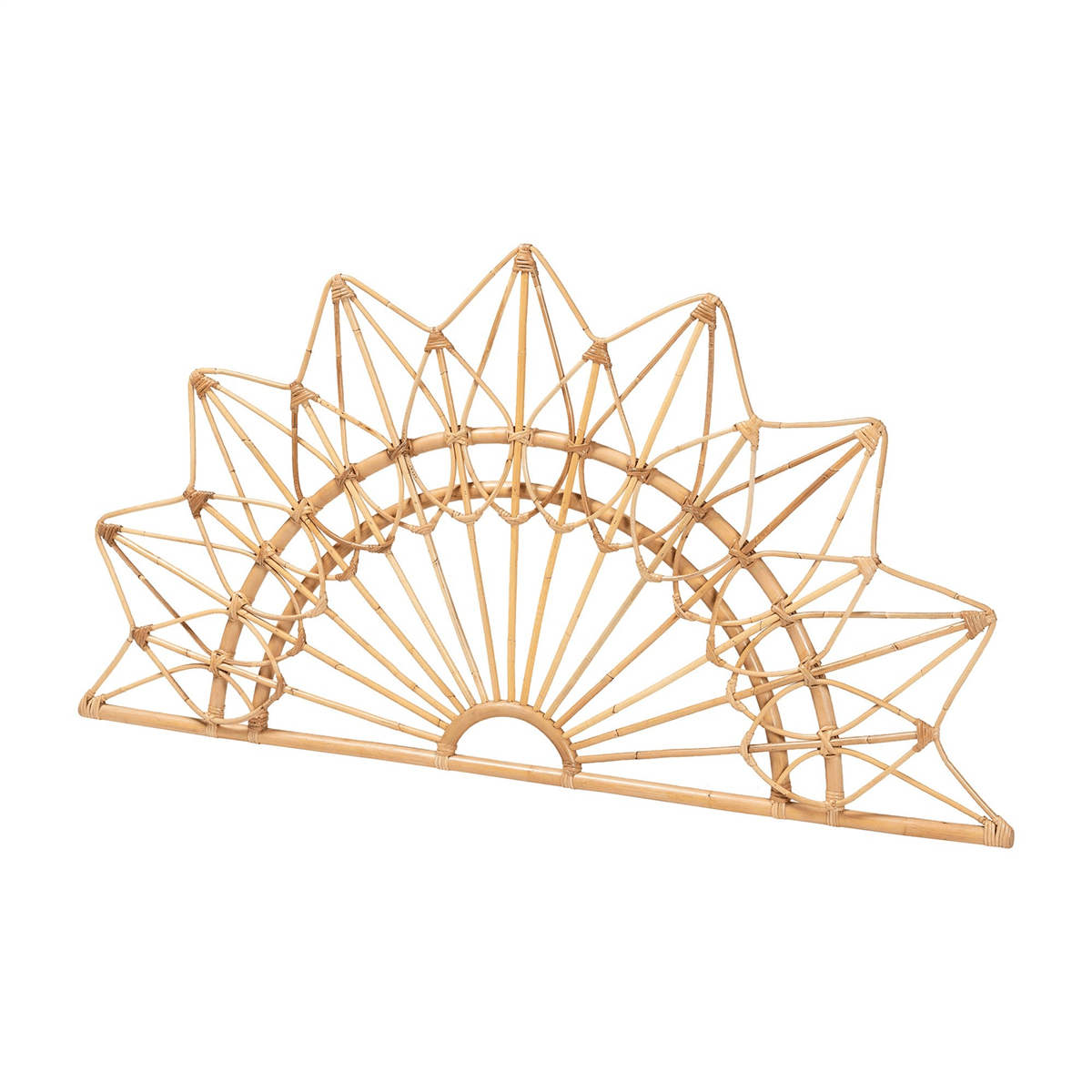 Click here for bali & pari Solara Natural Rattan Headboard prices