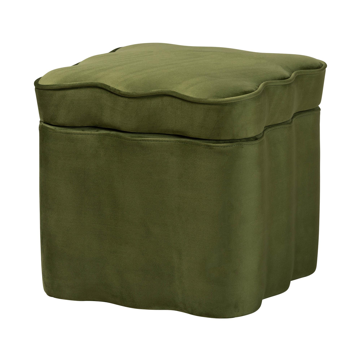 Click here for bali & pari Paulina Velvet Storage Ottoman prices