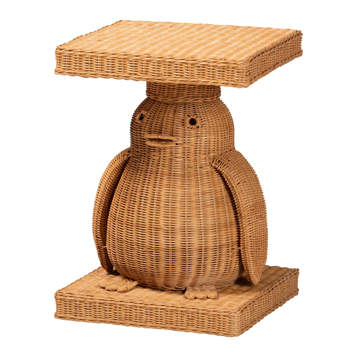 Click here for bali & pari Pembroke Handwoven Penguin End Table prices