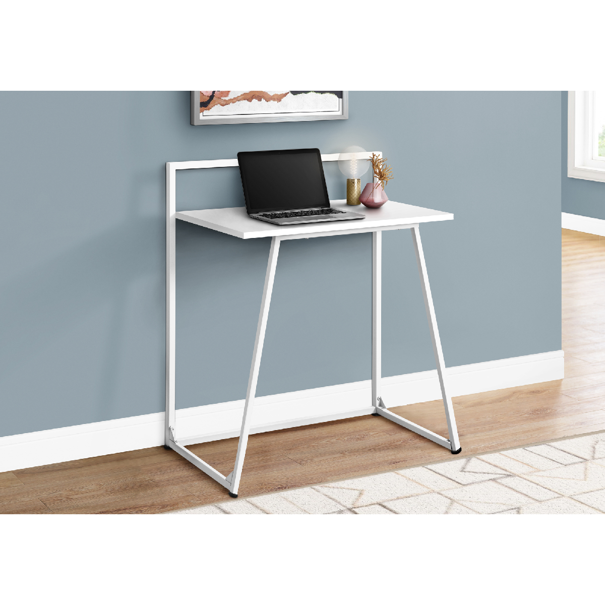 Click here for Monarch Specialties Modern 30in. White Computer De... prices