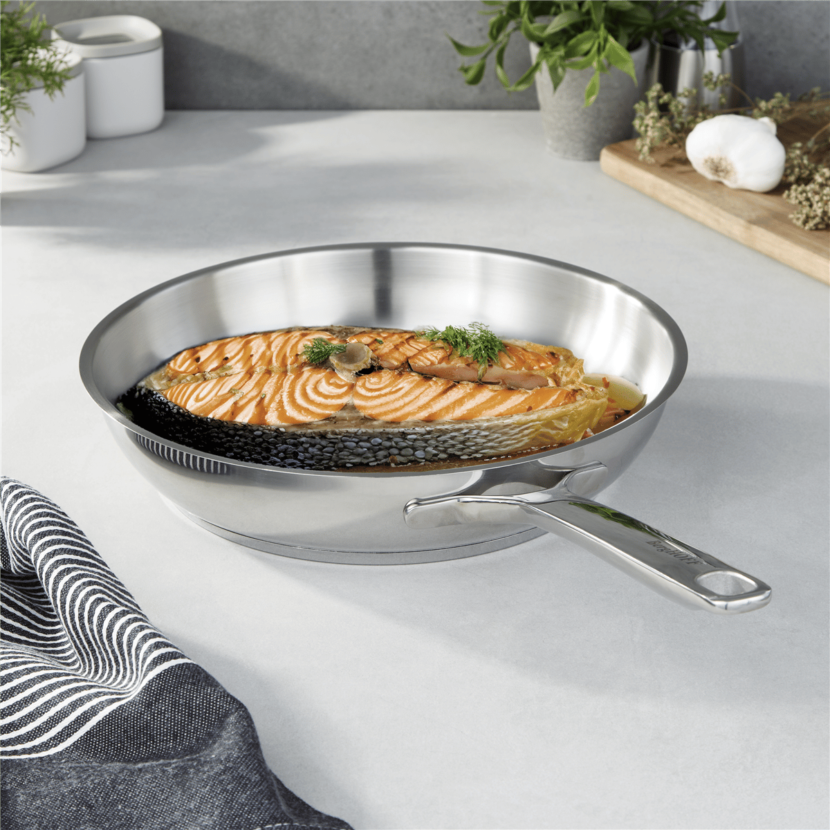 Click here for BergHOFF DiNA Helix 11in. Stainless Steel Frying P... prices
