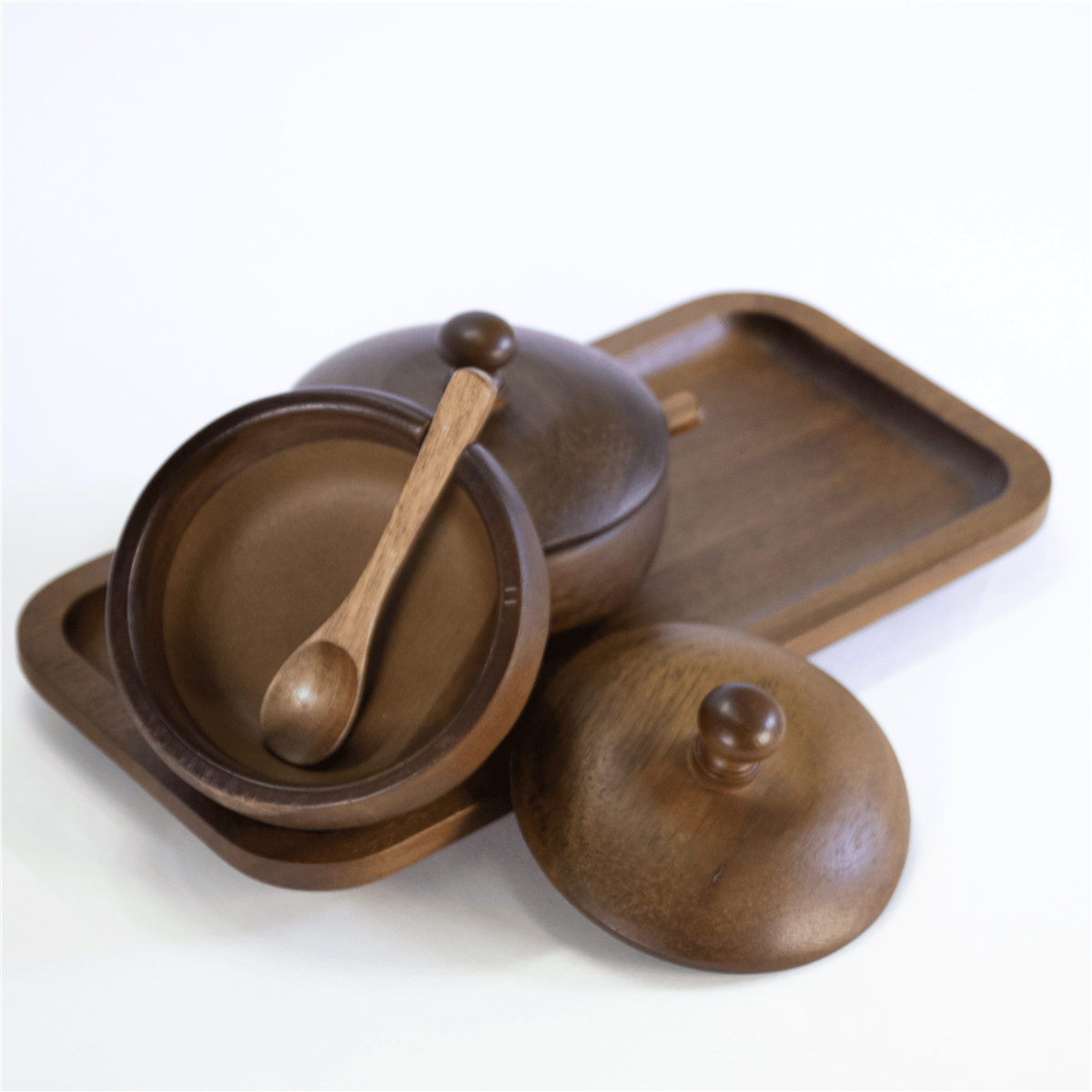 Click here for BergHOFF Acacia Wooden Spice Jar Set prices