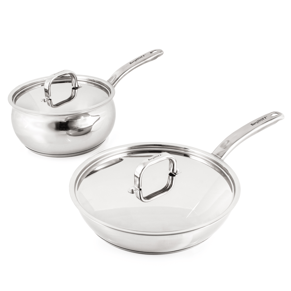 Click here for BergHOFF Belly Shape 4pc. Skillet & Saucepan Cookw... prices