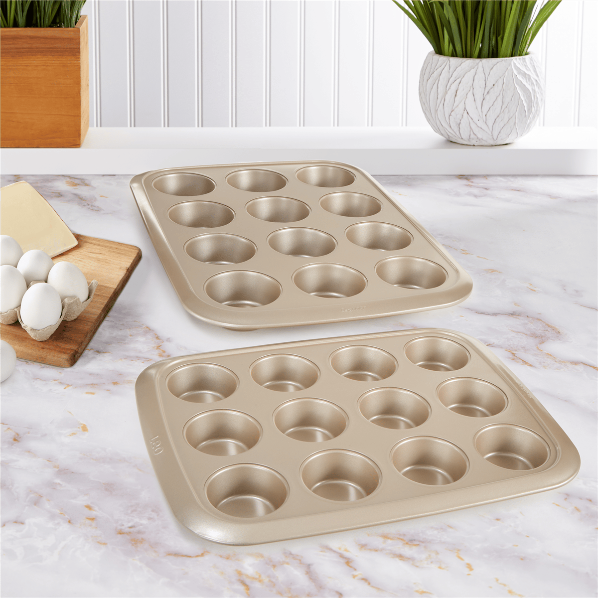 Click here for BergHOFF Balance 2pc. Nonstick Specialty 12-Cup Ba... prices
