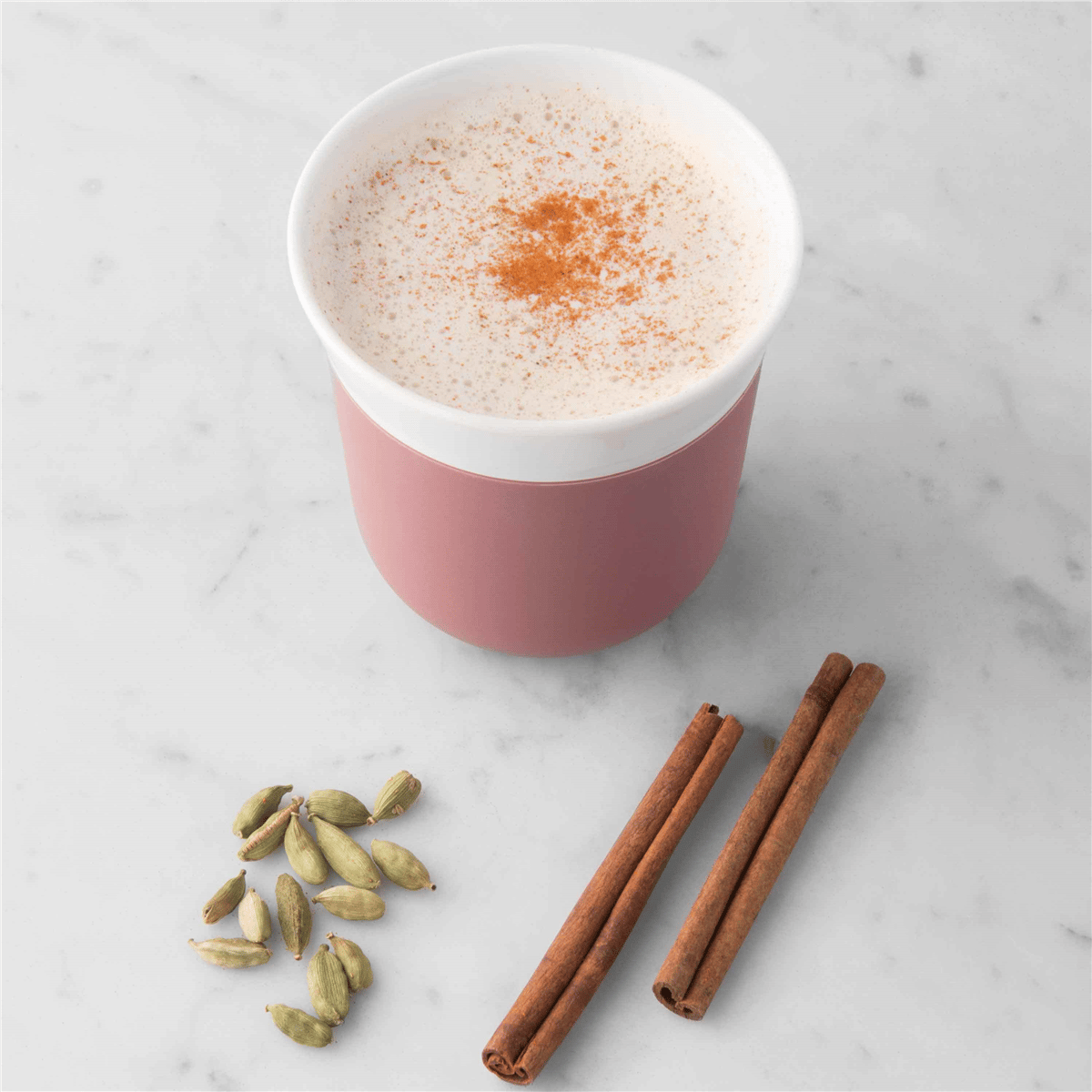 Click here for BergHOFF Leo 8.32oz Porcelain Pink Travel Mug prices