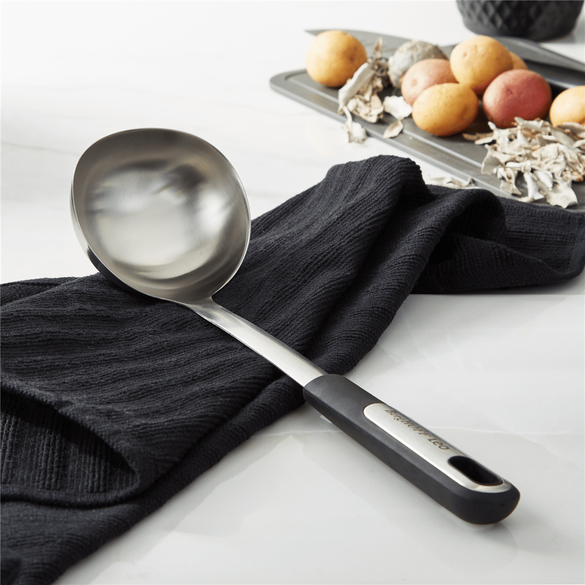 Click here for BergHOFF Leo Graphite Stainless Steel 13in. Soup L... prices