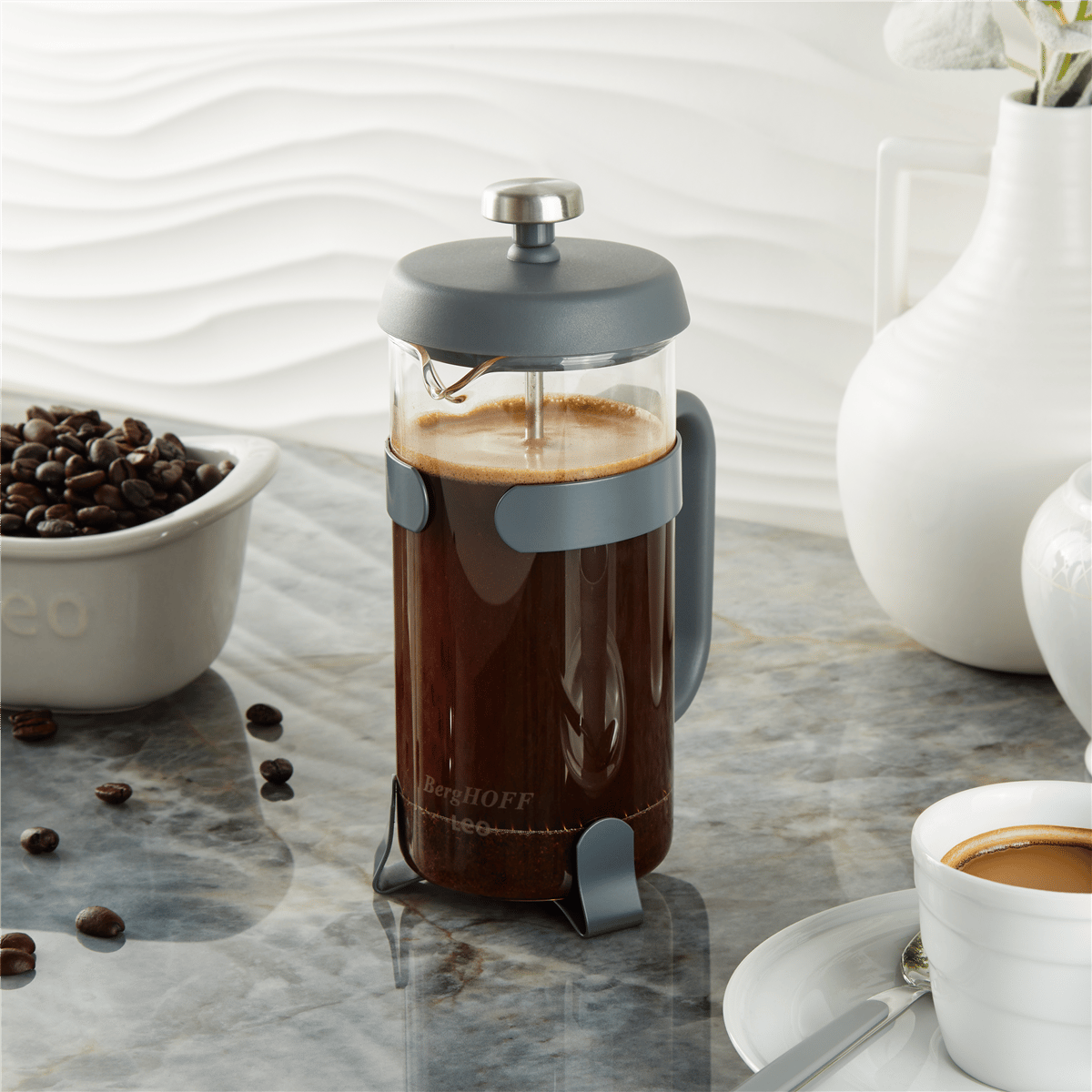 Click here for BergHOFF Leo Aroma 12oz. Glass French Press prices