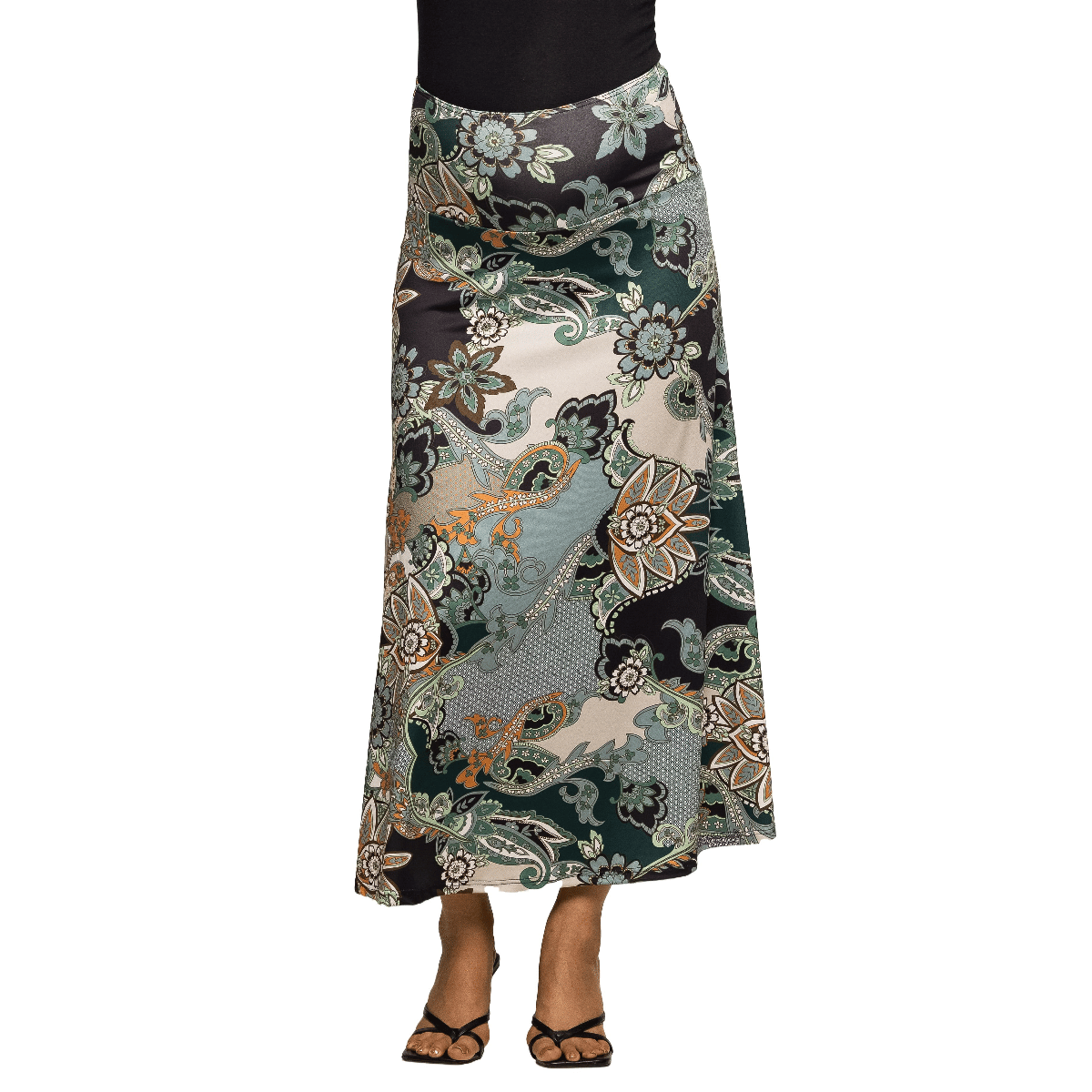 Click here for Plus Size Maternity 24/7 Comfort Apparel Paisley W... prices