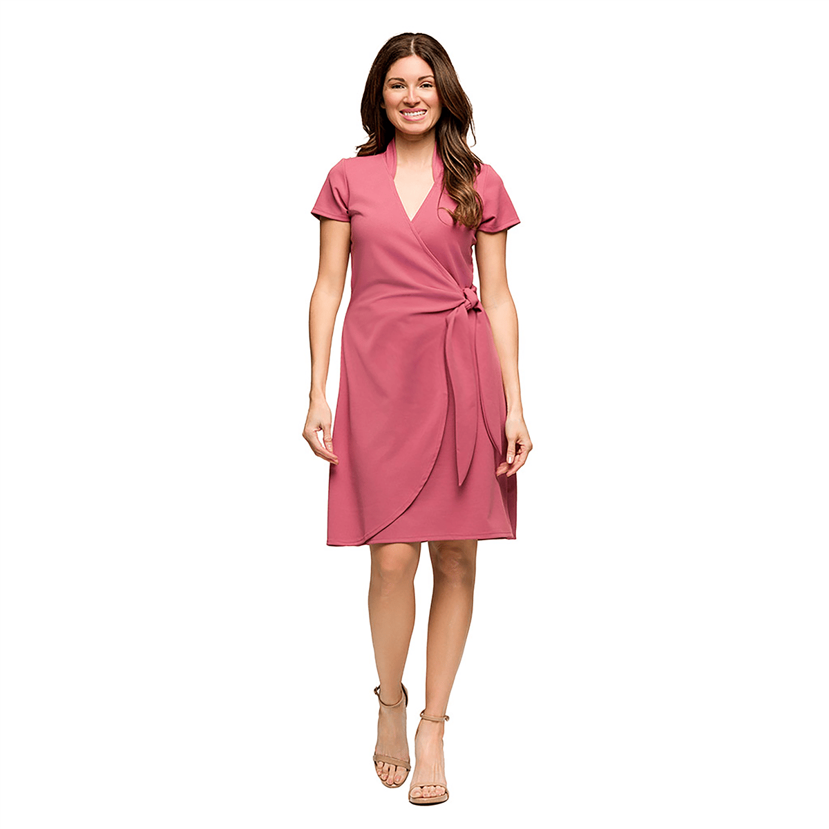 Click here for Womens 24/7 Comfort Apparel Mandarin Maternity Wra... prices