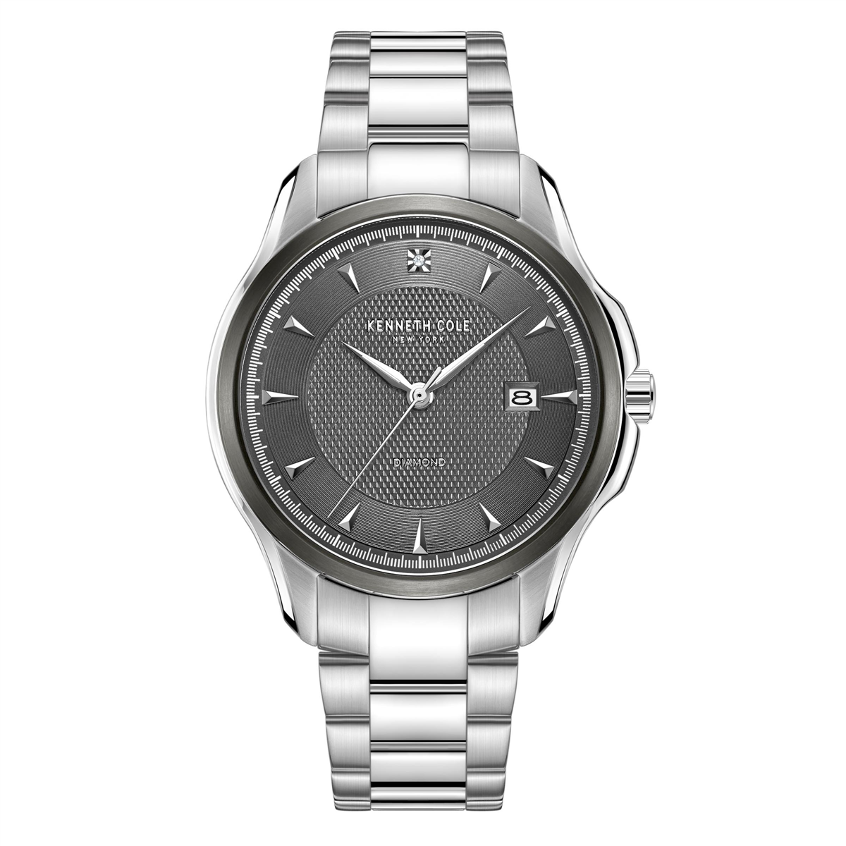 Click here for Mens Kenneth Cole New York(R) Genuine Diamond Watc... prices