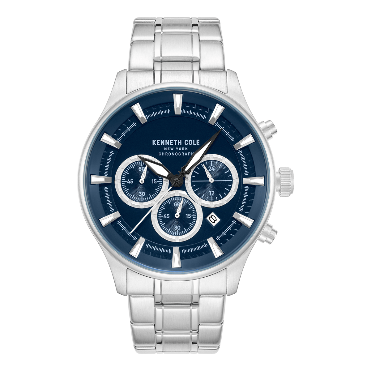 Click here for Mens Kenneth Cole New York(R) Chronograph Silver W... prices