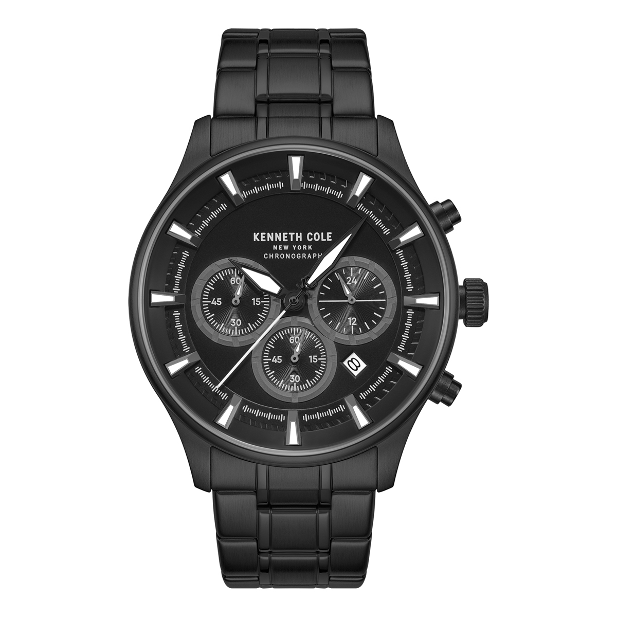 Click here for Mens Kenneth Cole New York(R) Chronograph Black Wa... prices