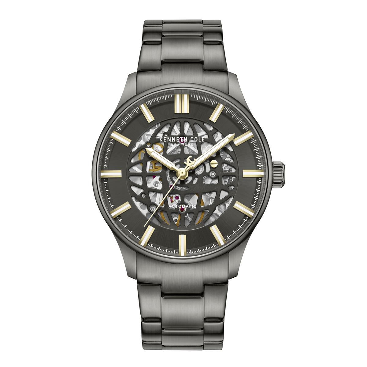 Click here for Mens Kenneth Cole New York(R) Automatic Grey Watch... prices
