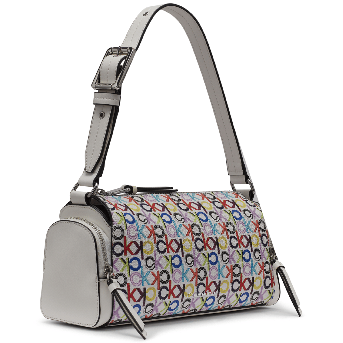 Click here for Calvin Klein Camryn Signature Logo Shoulder Bag prices