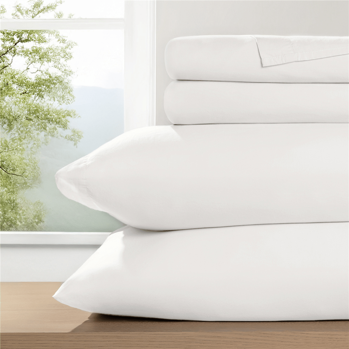 Soft Essentials Ultra-Soft 100 Cotton Solid Sheet Set