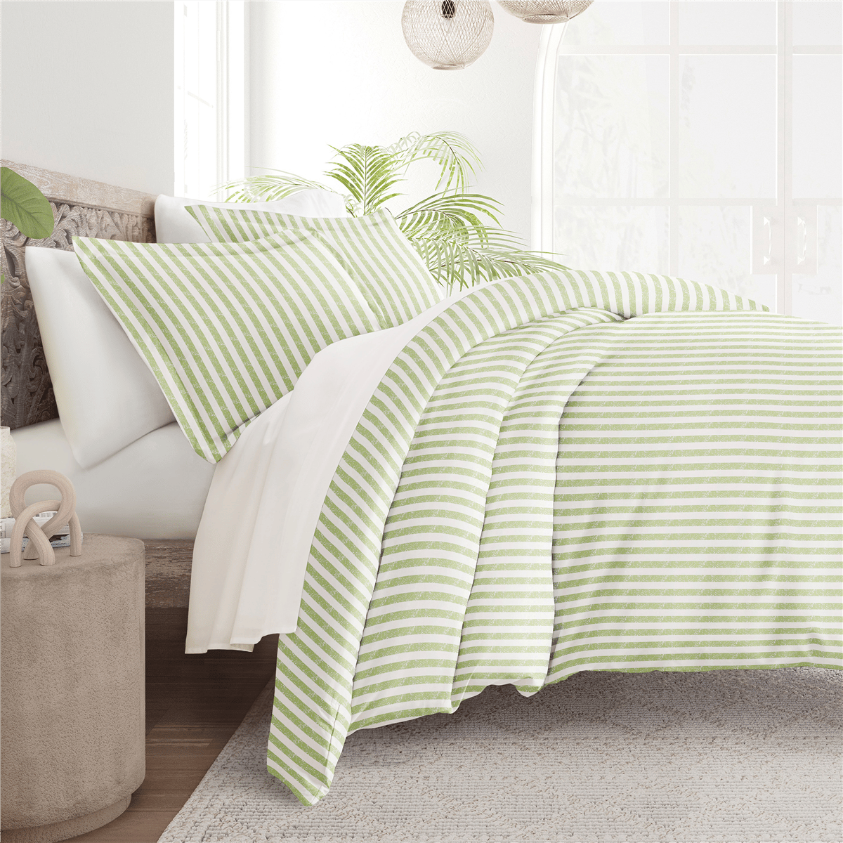 Click here for Soft Essentials Ultra-Soft Classic Stripes Duvet C... prices