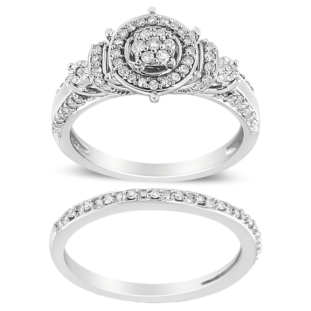 Click here for Haus of Brilliance Diamond Cluster & Halo Wedding... prices