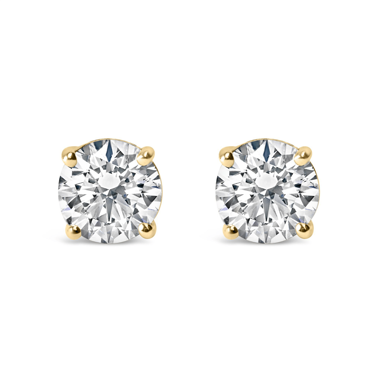 Click here for Haus of Brilliance Gold 1ctw Lab-Grown Diamond Stu... prices