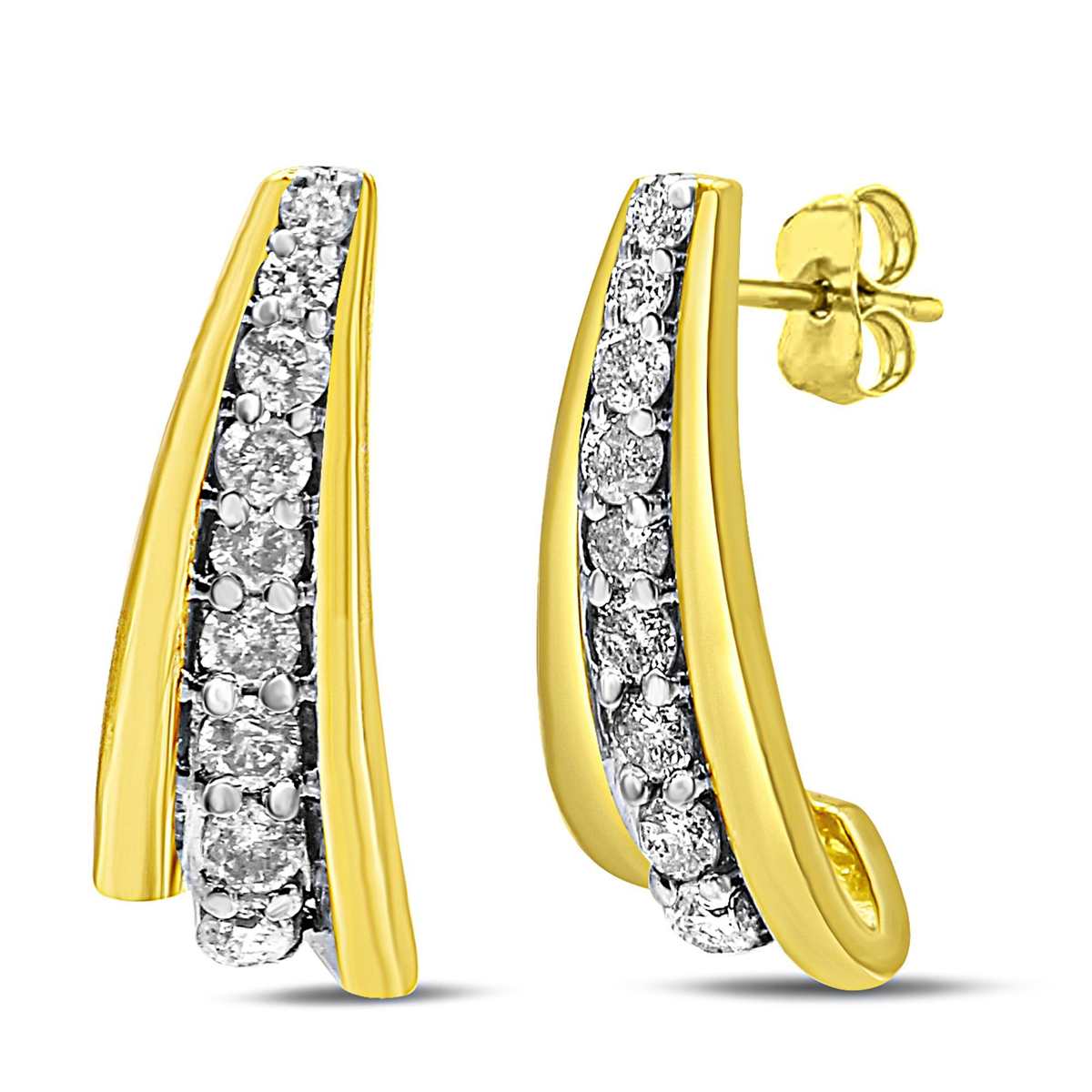 Click here for Haus of Brilliance 0.50ctw. Diamond Graduated Hugg... prices
