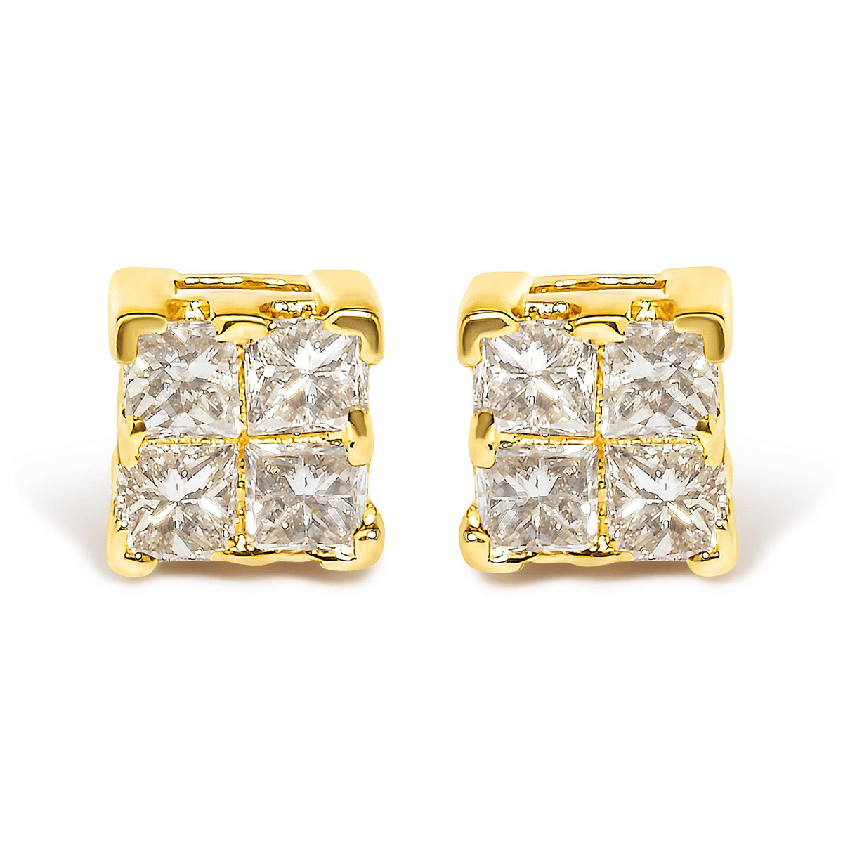 Click here for Haus of Brilliance 14kt. Gold 1/4ctw. Diamond Stud... prices
