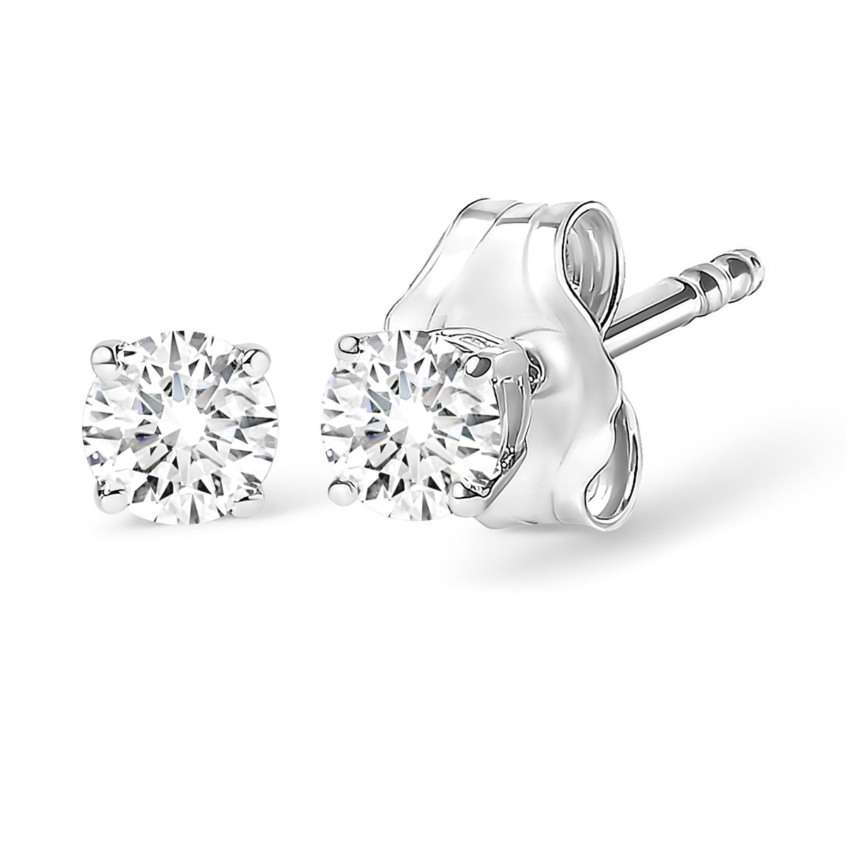 Click here for Haus of Brilliance White Gold Lab-Grown Diamond St... prices