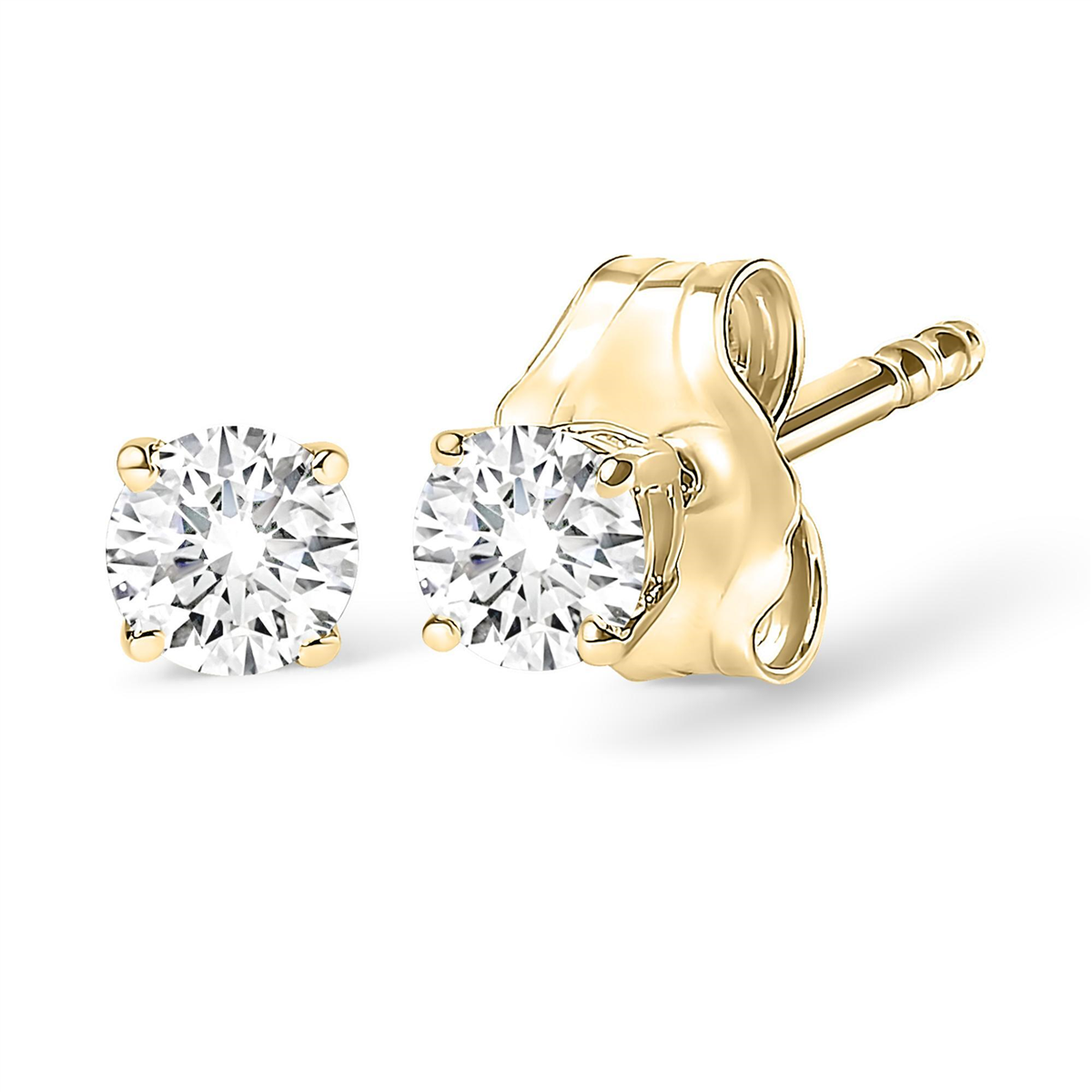 Click here for Haus of Brilliance Gold Lab-Grown Diamond Solitair... prices