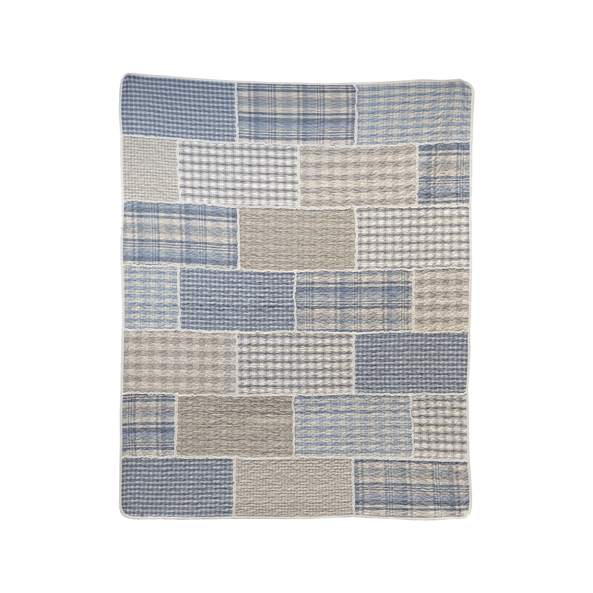 Click here for Donna Sharp Slate Cobblestone Lap Quilt prices