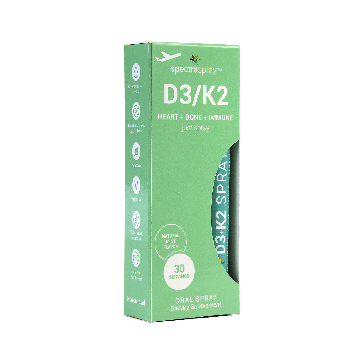 Click here for Spectraspray(R) Vitamin D3 + K2 Oral Spray prices