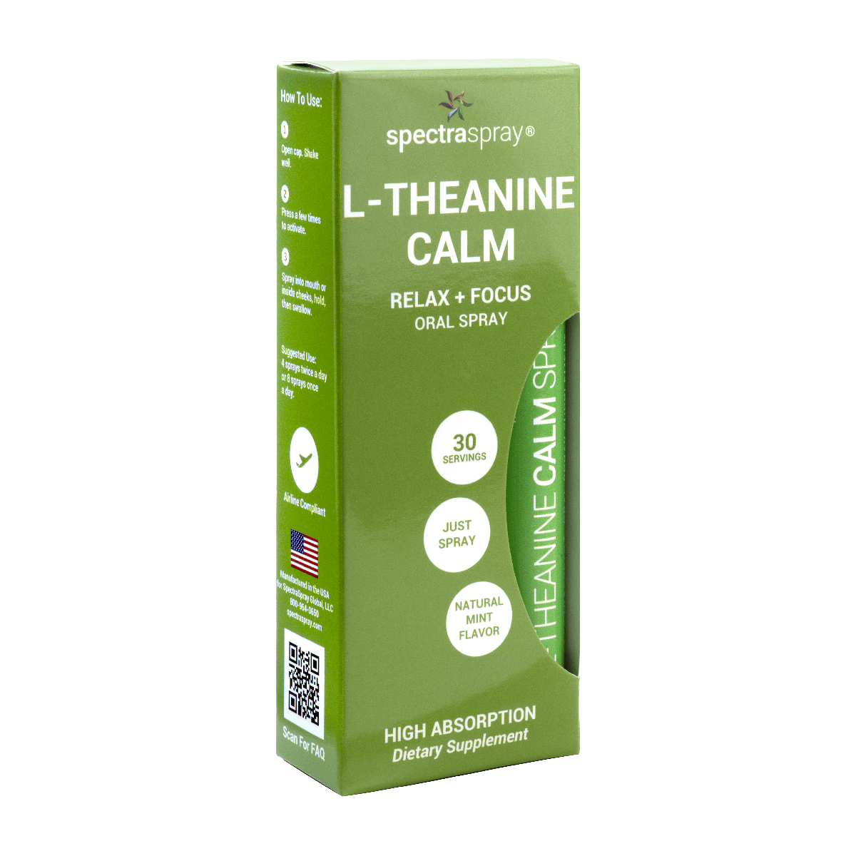 Click here for Spectraspray(R) L-Theanine Calm Oral Spray Supplem... prices