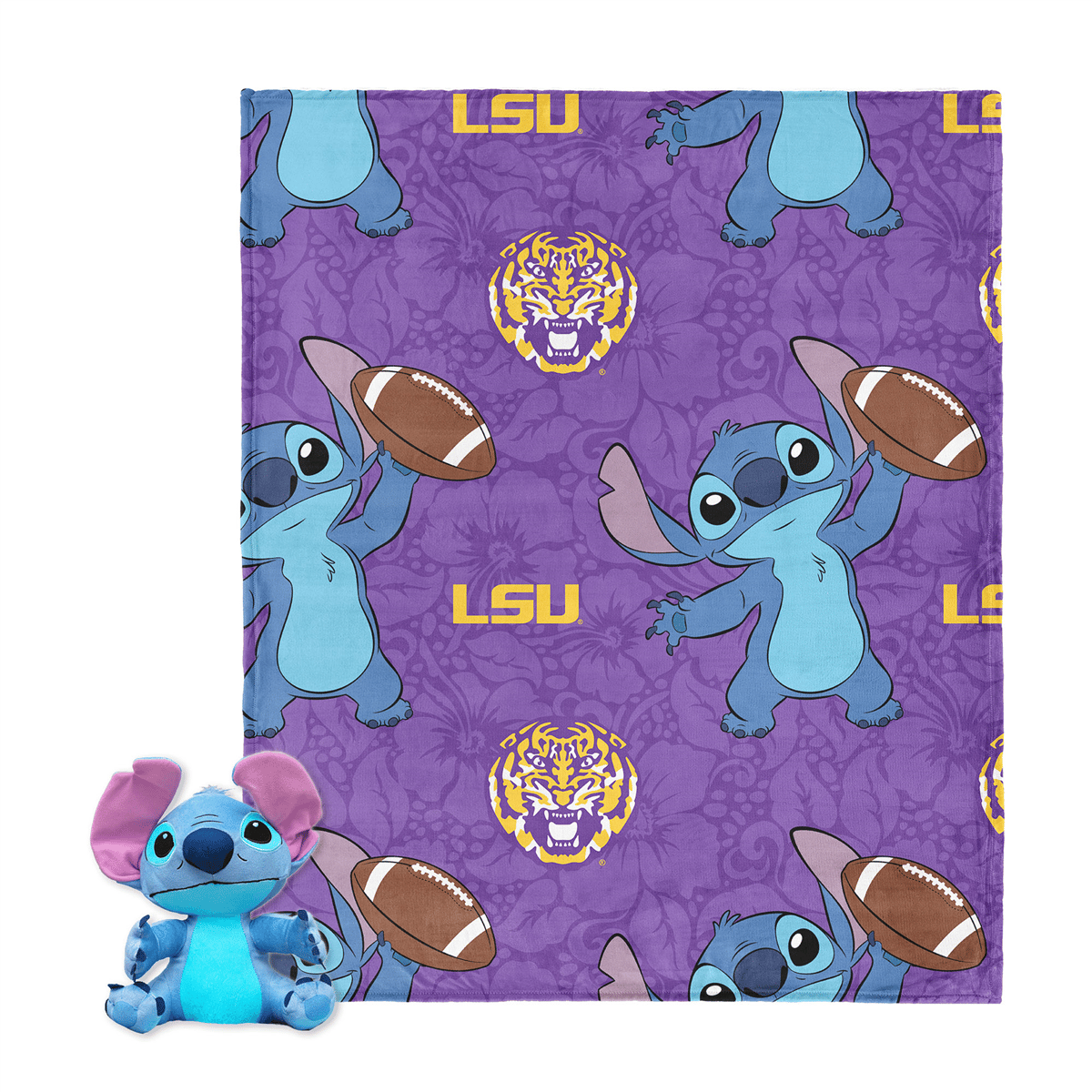 Click here for Northwest NCAA LSU Tigers Enroll Stitch Pillow & T... prices